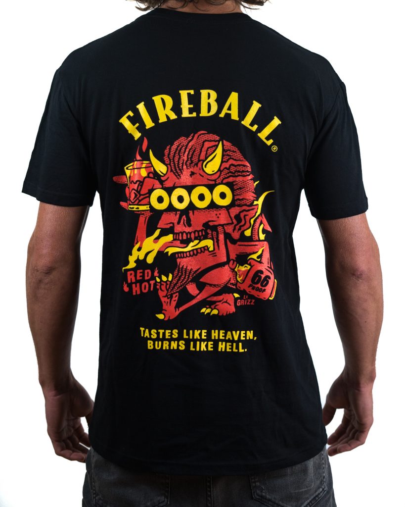 Fireball Black Hoodie - Fireball