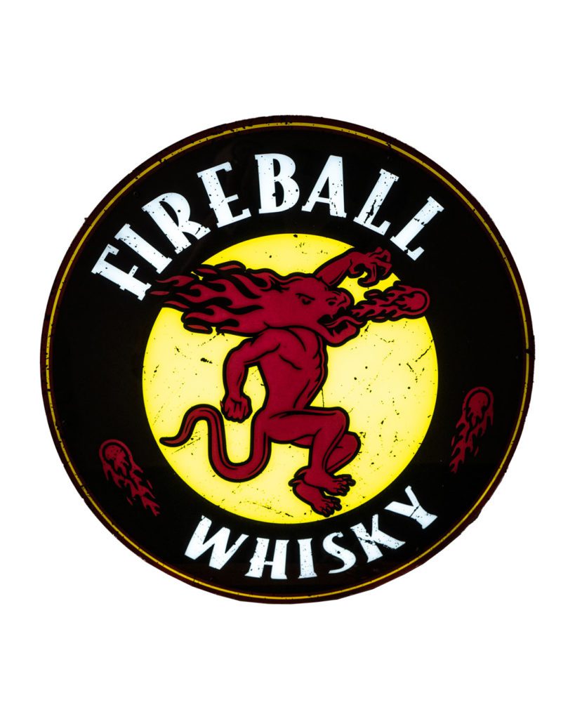 Electric Guitar Shot Ski - Fireball
