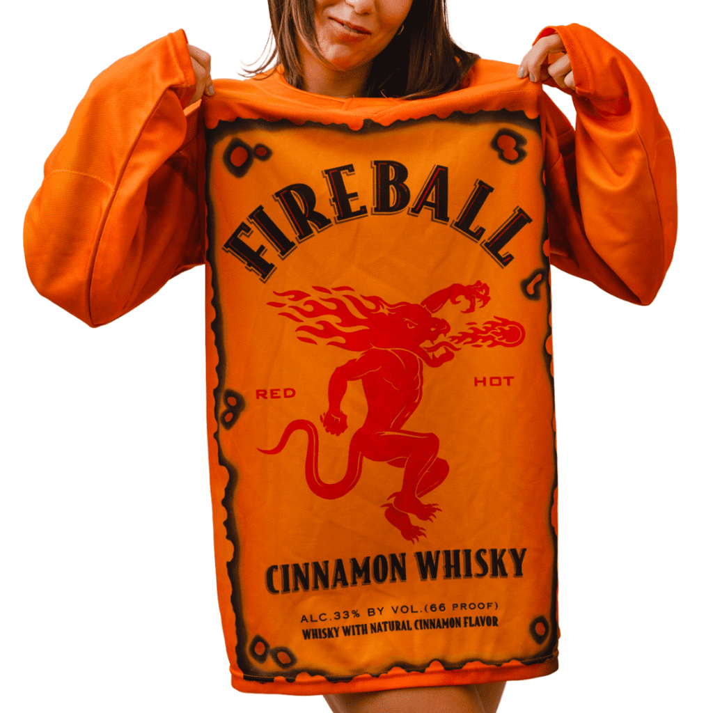Fireball Orange Bottle Jersey - Fireball
