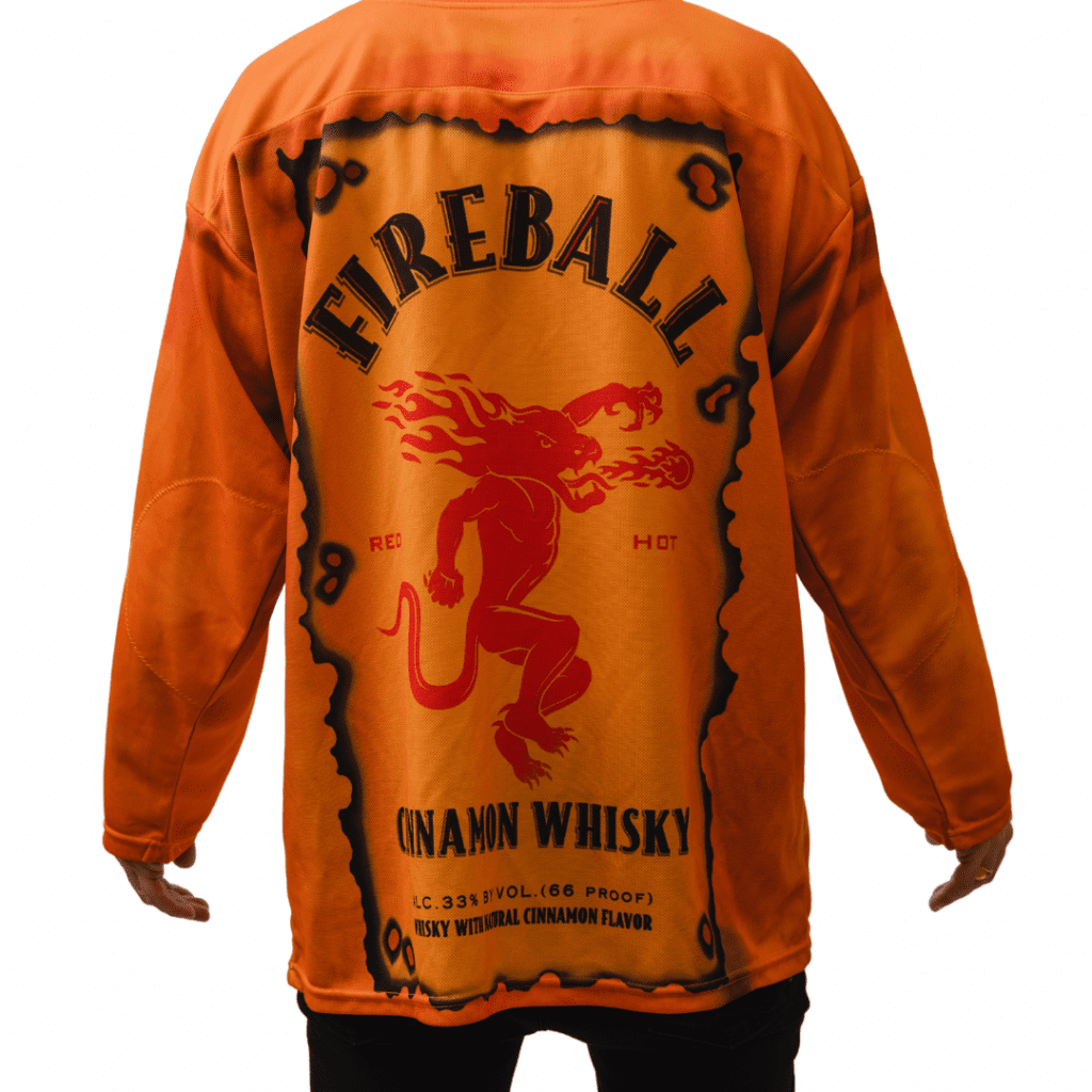 Fireball Orange Bottle Jersey - Fireball