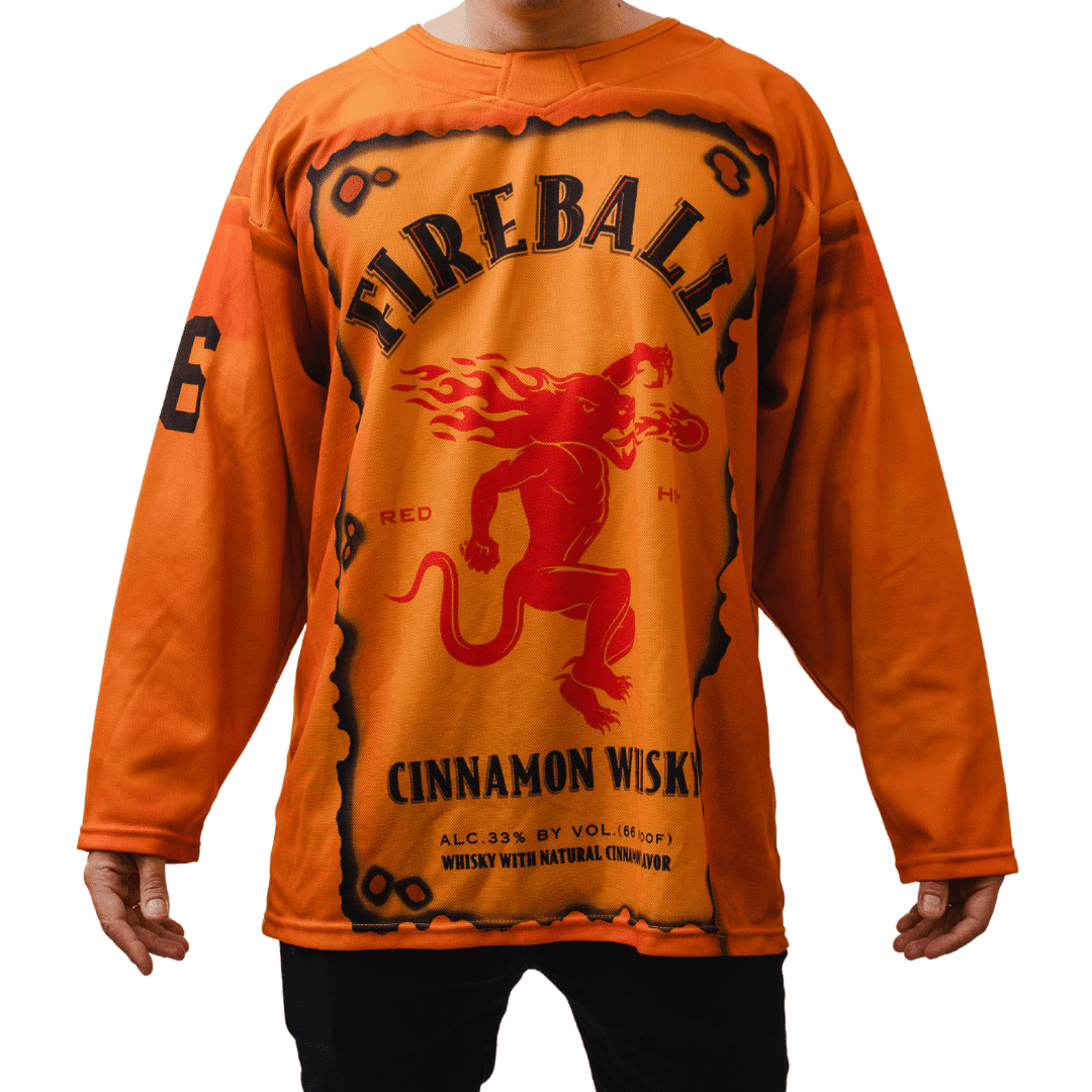 Fireball Orange Bottle Jersey - Fireball